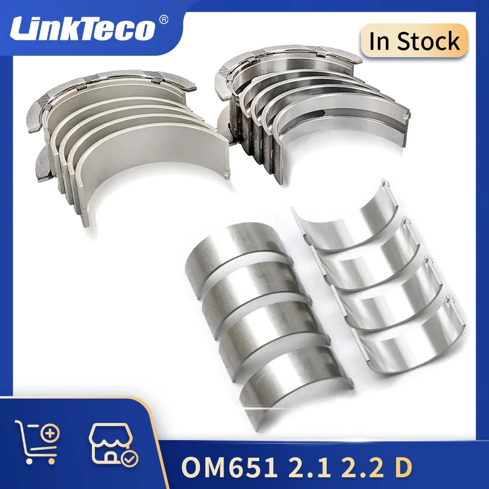 Crankshaft-Main-Connecting-Rod-Bearing-Set-2-1-2-2-L4-Diesel-OM651-For ...