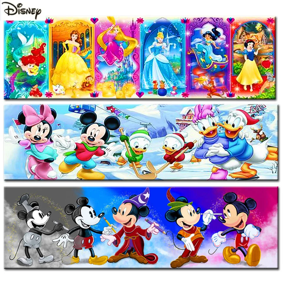 Mickey Mouse In Frozen