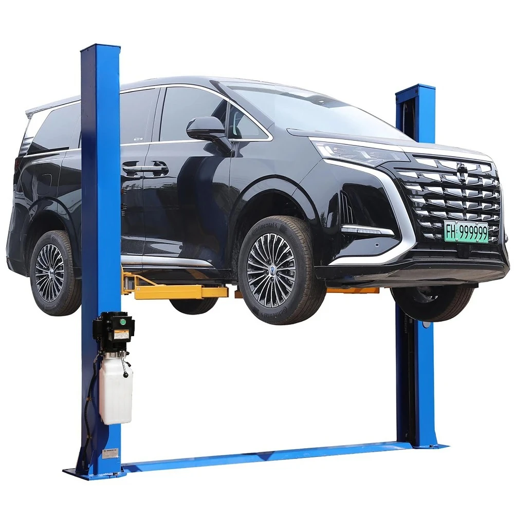 Automotive Two-Post Scissor Car Lifter 4500kg Capacity Car Elevator for ...