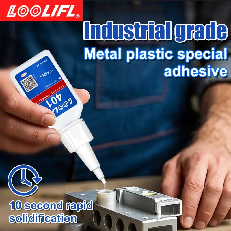 LOOLIFL 20ml 401 Super Glue Instantanée Forte Colle Universelle ...