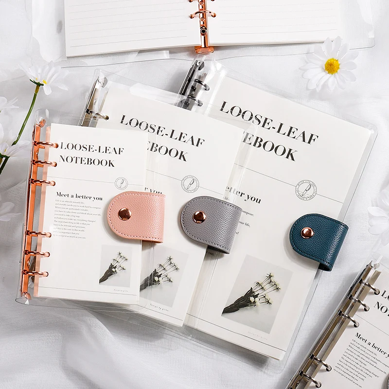 SKYSONIC-A6-A5-B5-Full-Set-Binder-Notebook-90-Sheets-Line-Paper-PVC-PU ...