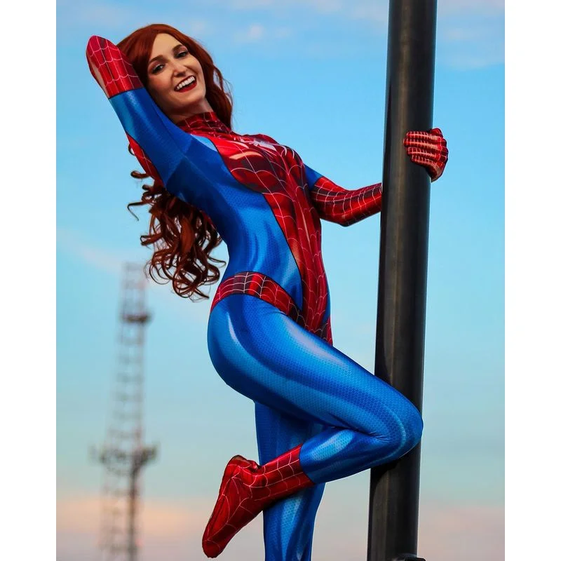 Blue Spiderman Morphsuit