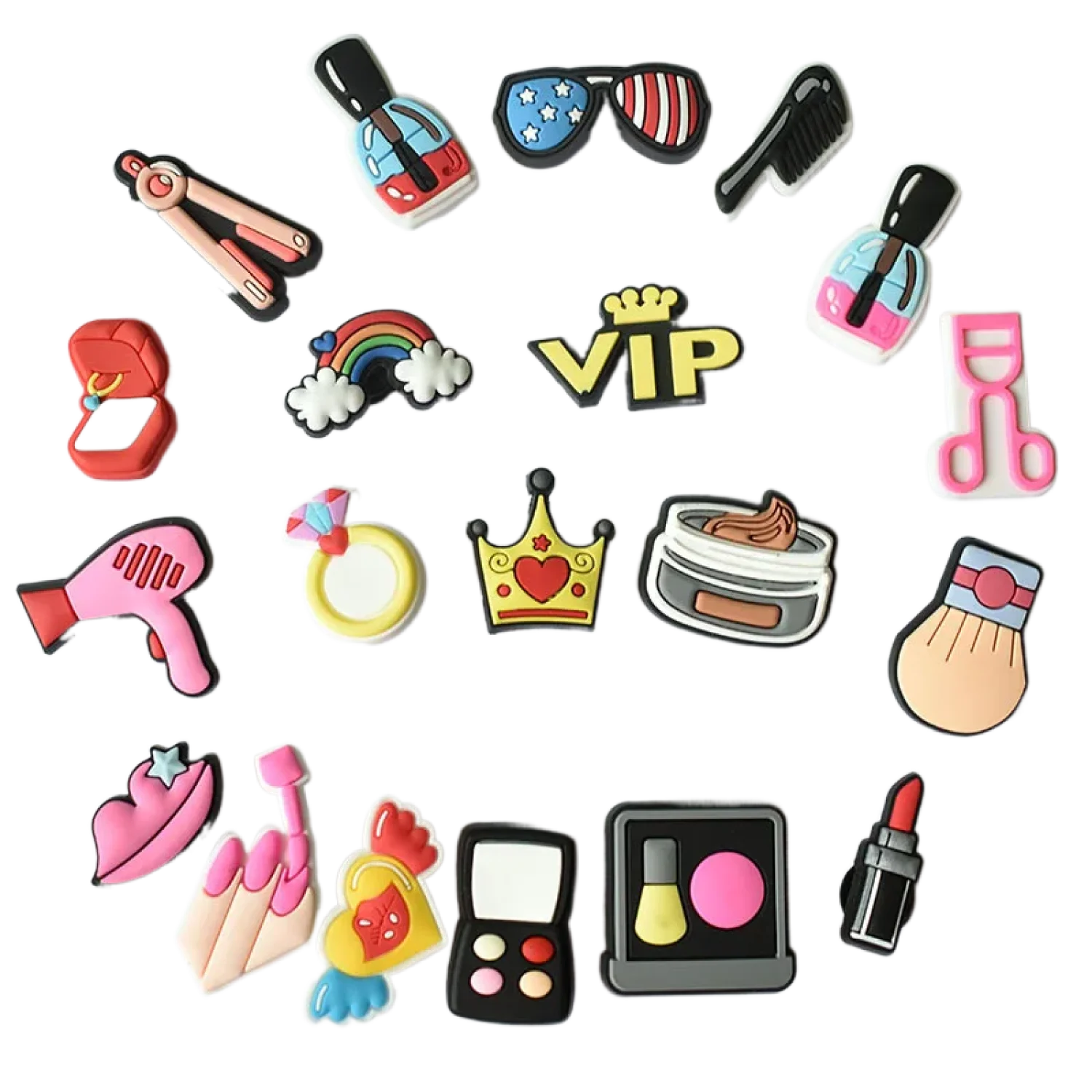 1pcs-Makeup-Cosmetic-Shoe-Charms-Shoe-Accessories-Decorations-For-Shoes ...