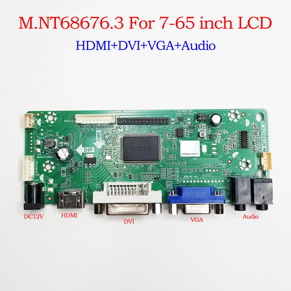 new M.NT68676.3 For 7-65 inch LCD HD AD machine commercial display ...