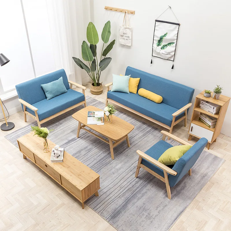 Simple Wooden Sofa Chair