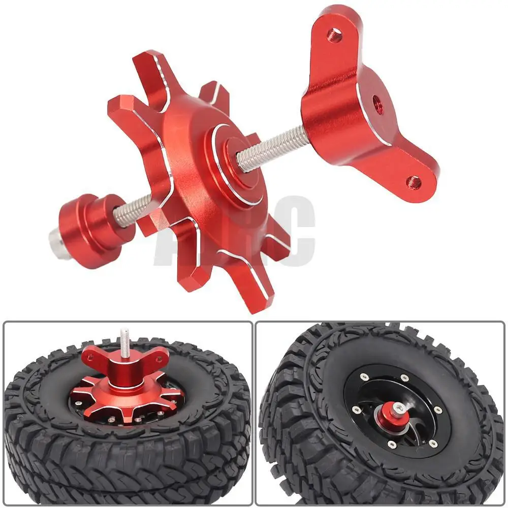 Metallic Black/red Tire Assembly/disassembly Aid Tool For 1/10 Rc ...