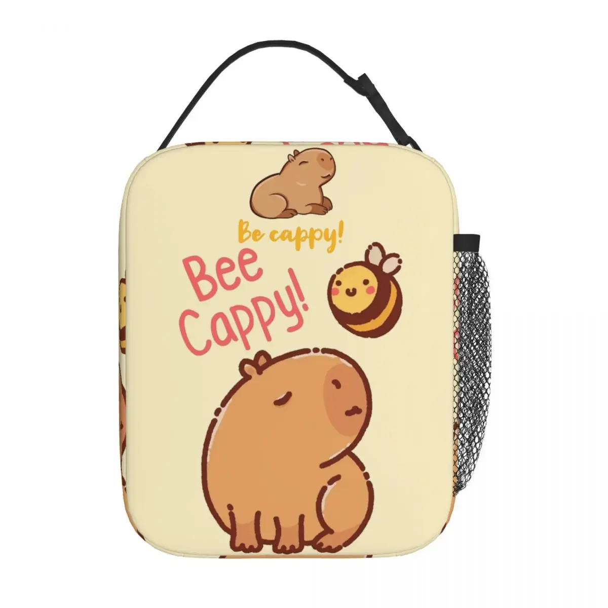 Bee-And-Capybara-Thermal-Insulated-Lunch-Bags-for-Travel-Bee-Cappy ...