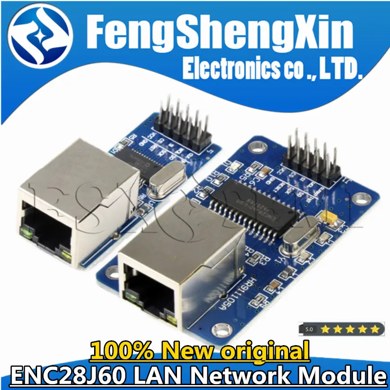 ENC28J60-Ethernet-LAN-Network-Module-SPI-Port-For-Arduino-51LPC-AVR-ARM ...