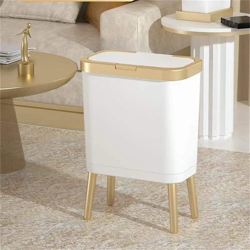 High-footed-Large-capacity-Kitchen-Household-Trash-Can-Bent-Over ...