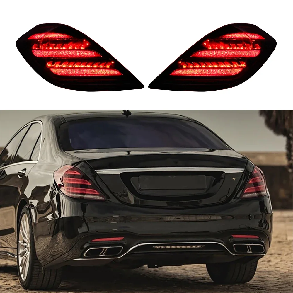 1Pair-Taillights-Upgrade-To-New-S-Class-Taillight-For-Mercedes-Benz ...
