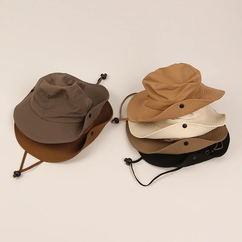 Wide-Brim-Fisherman-Shunshade-Hats-for-Kids-Boys-Girls-Summer ...