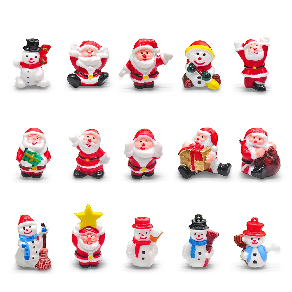 4pcs-Mini-Christmas-Santa-Claus-Ornaments-Gift-Navidad-Decoration-for ...