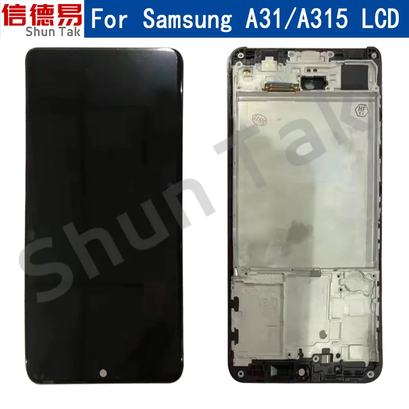 For Samsung Galaxy A31 A315 Lcd A315f A315f/ds Lcd Touch Screen ...