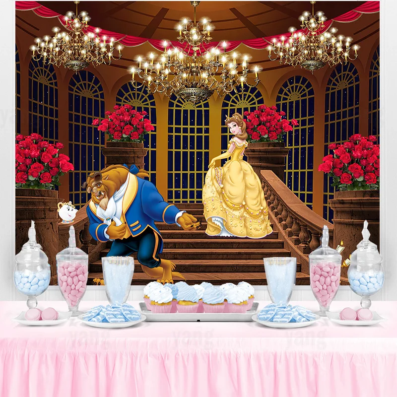 Disney-Princess-Wedding-Castle-Dreamy-Rose-Beauty-and-the-Beast-Belle ...