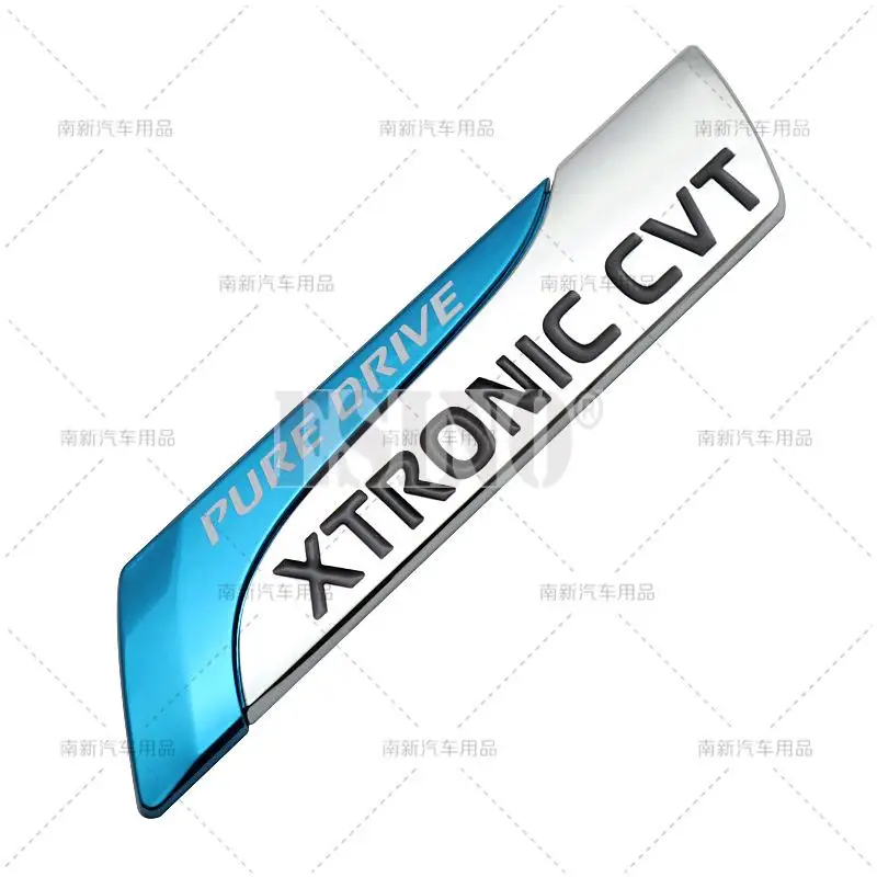 Car-Styling-3D-Pure-Drive-XTRONIC-CVT-ABS-Adhesive-Emblem-Rear-Trunk ...