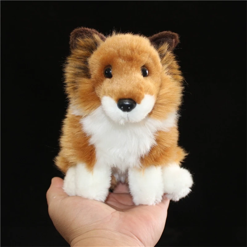 Collie Dog High Fidelity Cute Plushie Shetland Sheepdog Plush Toys ...