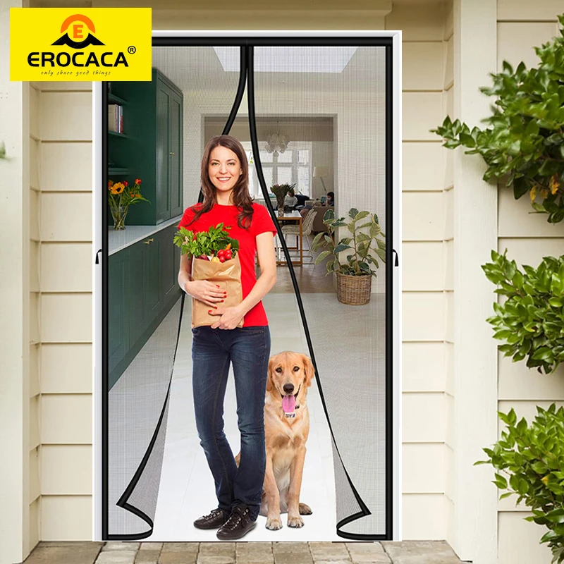 EROCACA-Magnetic-Screen-Door-Curtain-Anti-Mosquito-Net-Fly-Insect ...