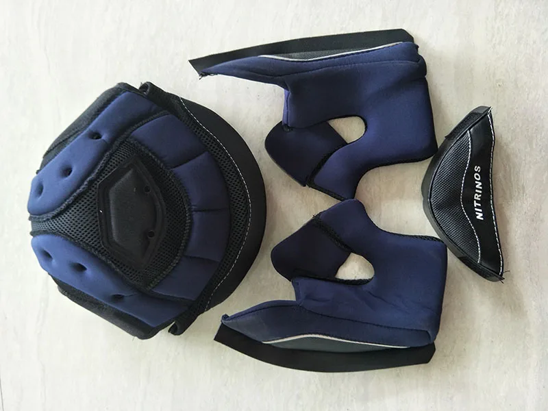 NITRINOS Brand Motorcycle Helmet Padding Adjust The Size Of The Helmet ...