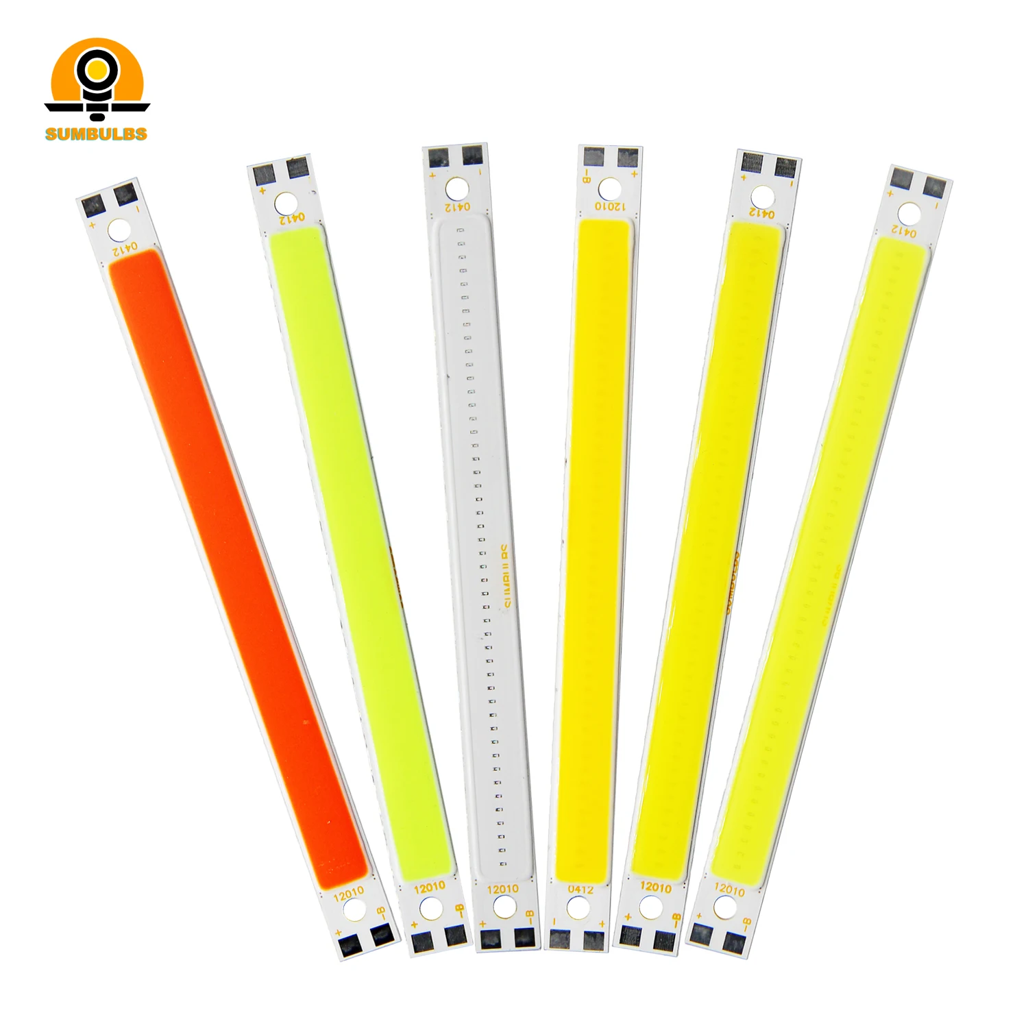 SUMBULBS-COB-Strip-Light-Source-emitindo-diodo-bulbo-DIY-Bar-LED-Chip ...