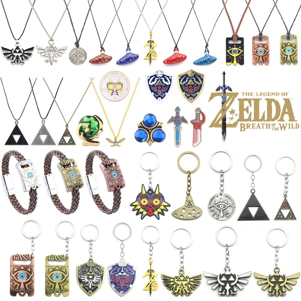 Game-Legend-of-Zelda-Tears-of-The-Kingdom-Keyring-Metal-Pendant-Key ...