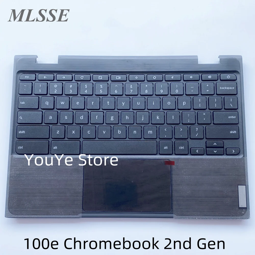 New Original For Lenovo 100e Chromebook 2nd Gen AST Palmrest Upper Case ...