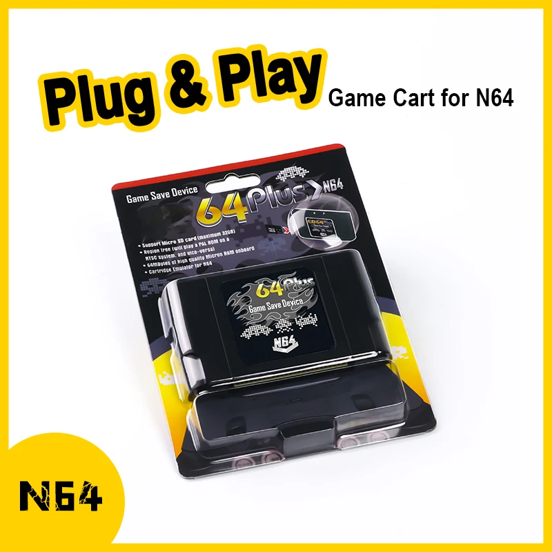 64-Bit-Retro-340-in-1-Game-Card-For-N64-Video-Game-Console-Region-Free ...