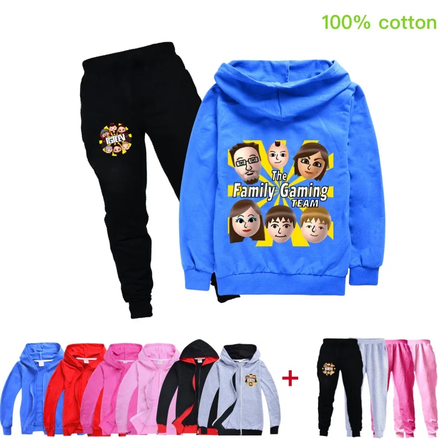 New-Cartoon-Fgteev-Clothes-Kids-Autumn-Zipper-Hood-Casual-Jacket ...