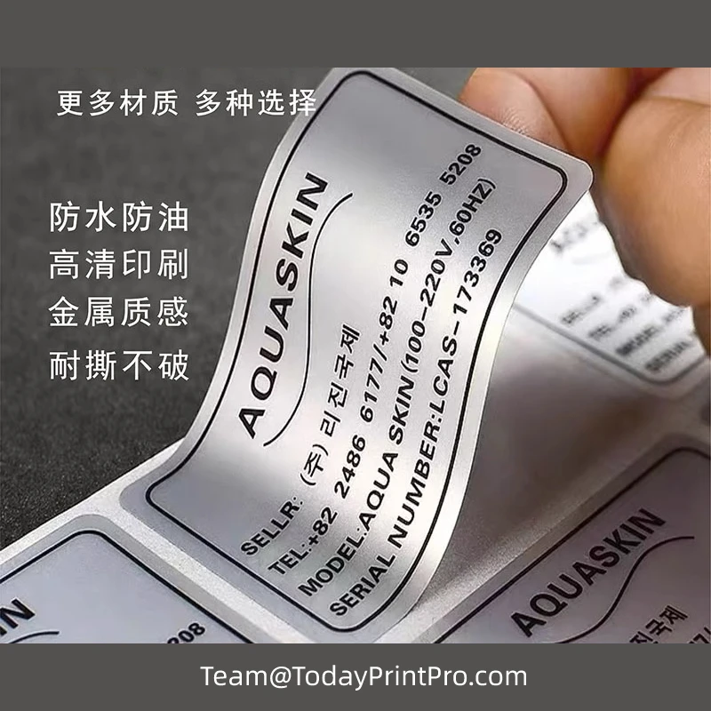 custom-printing-heat-resistant-anti-UV-waterproof-caution-labels-pipe ...