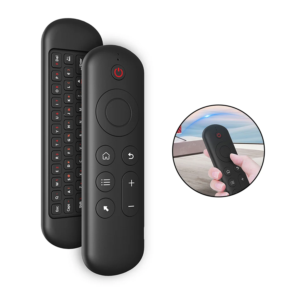 M5 Air Mouse Keyboard Remote Motion Sensing 2.4G+BT5.2 Mini Wireless ...