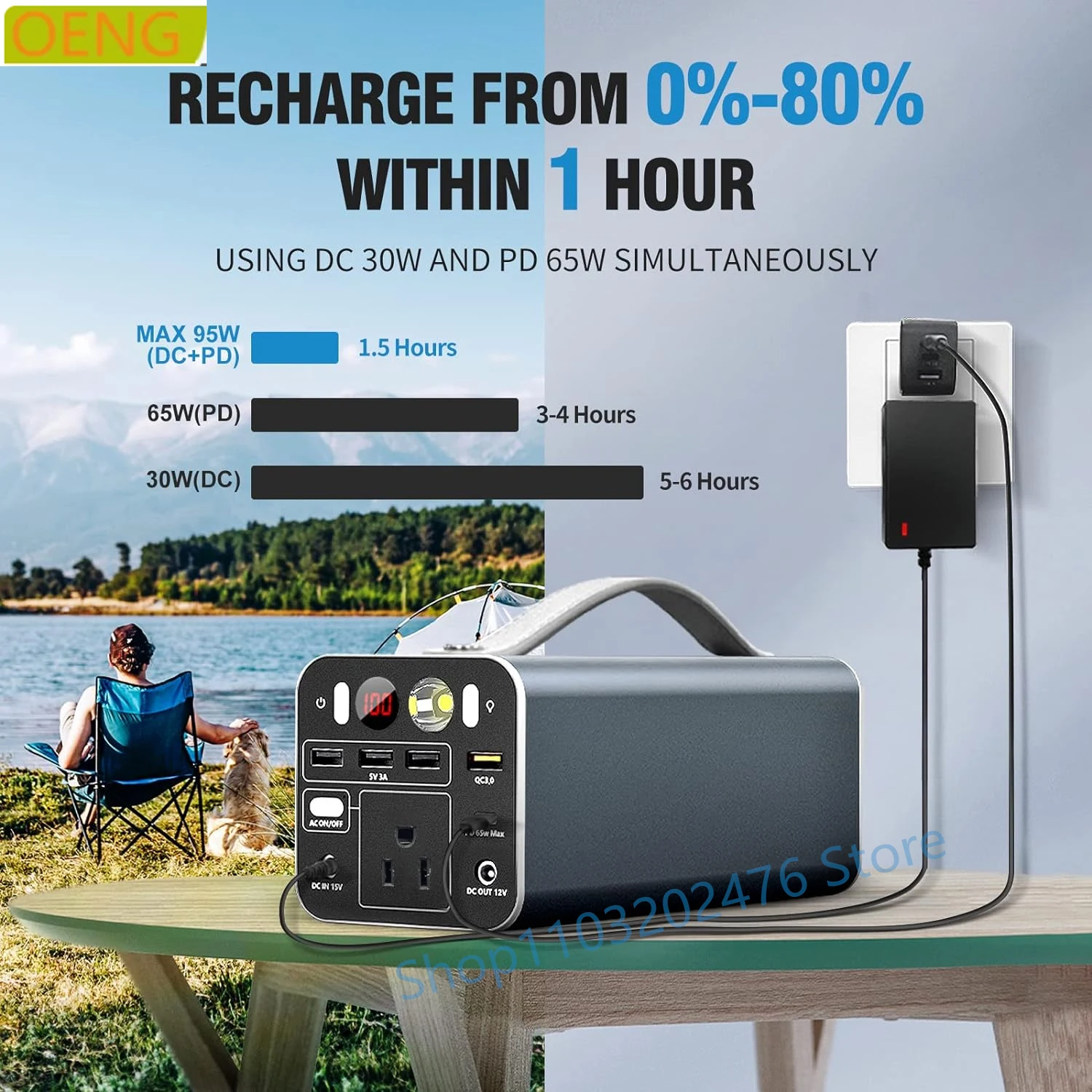 OEMG-42000mAh-Outdoor-Emergency-Energy-Storage-Power-Supply-180W ...