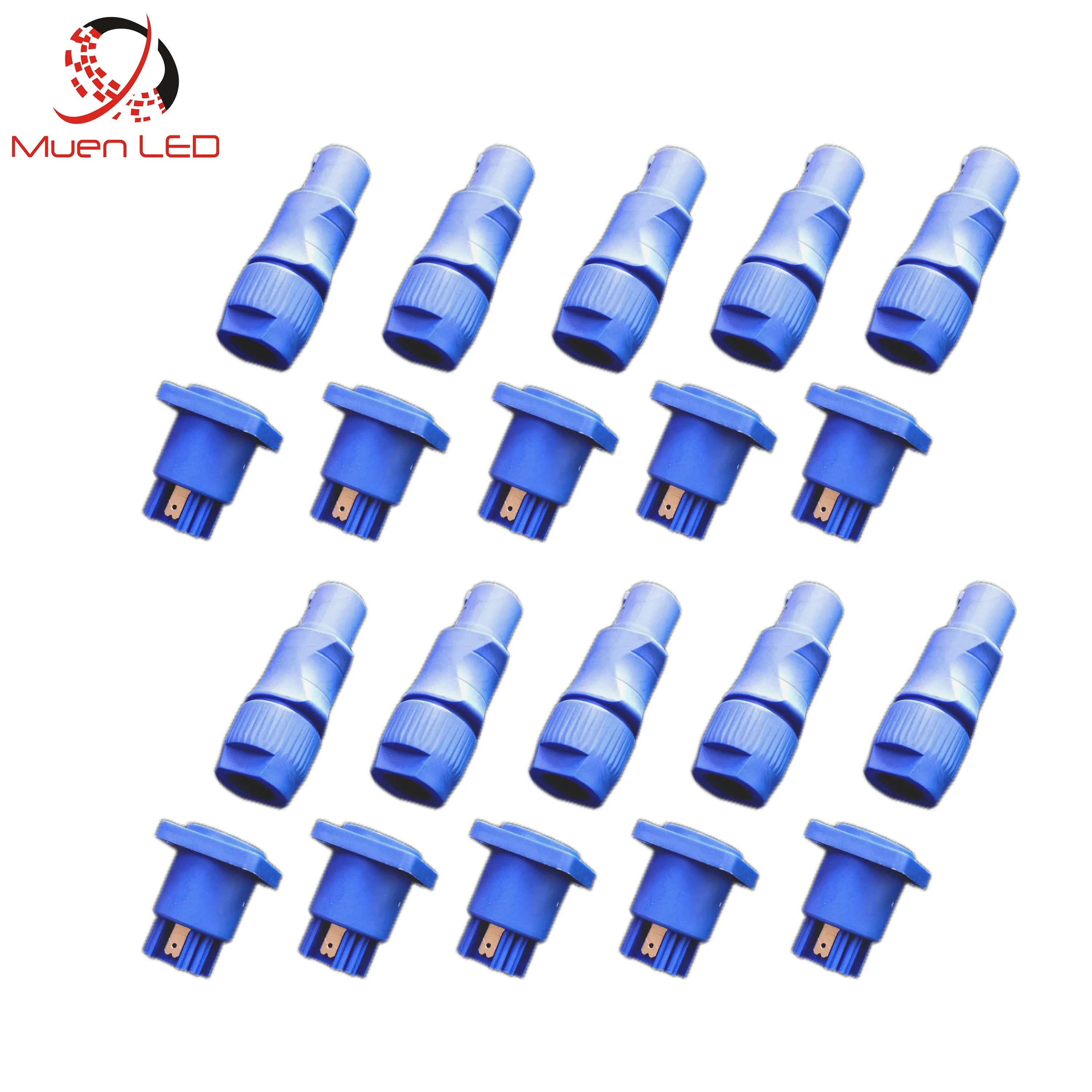 Generic 10 Set Powercon Type Male And Female For Rental Led Display ...