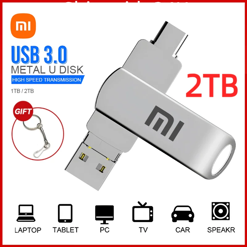 Xiaomi-High-Speed-USB-Flash-Drive-Pen-Drive-USB-3-0-2TB-Metal-U-Disk ...