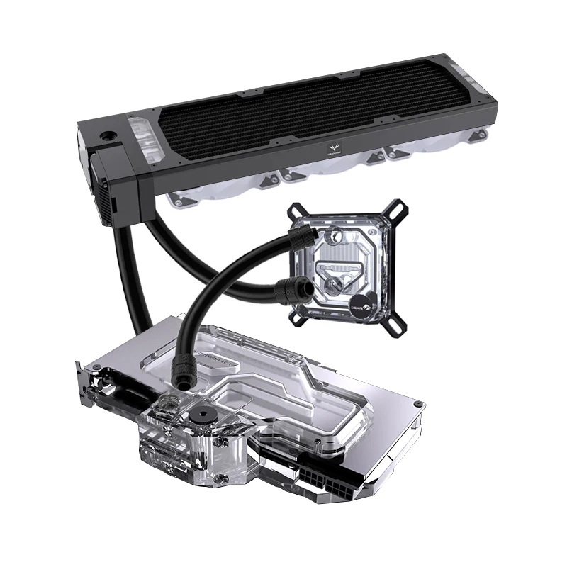 Granzon-PC-Water-Cooling-Kit-for-AIO-CPU-GPU-RTX-3080-3090-Active ...