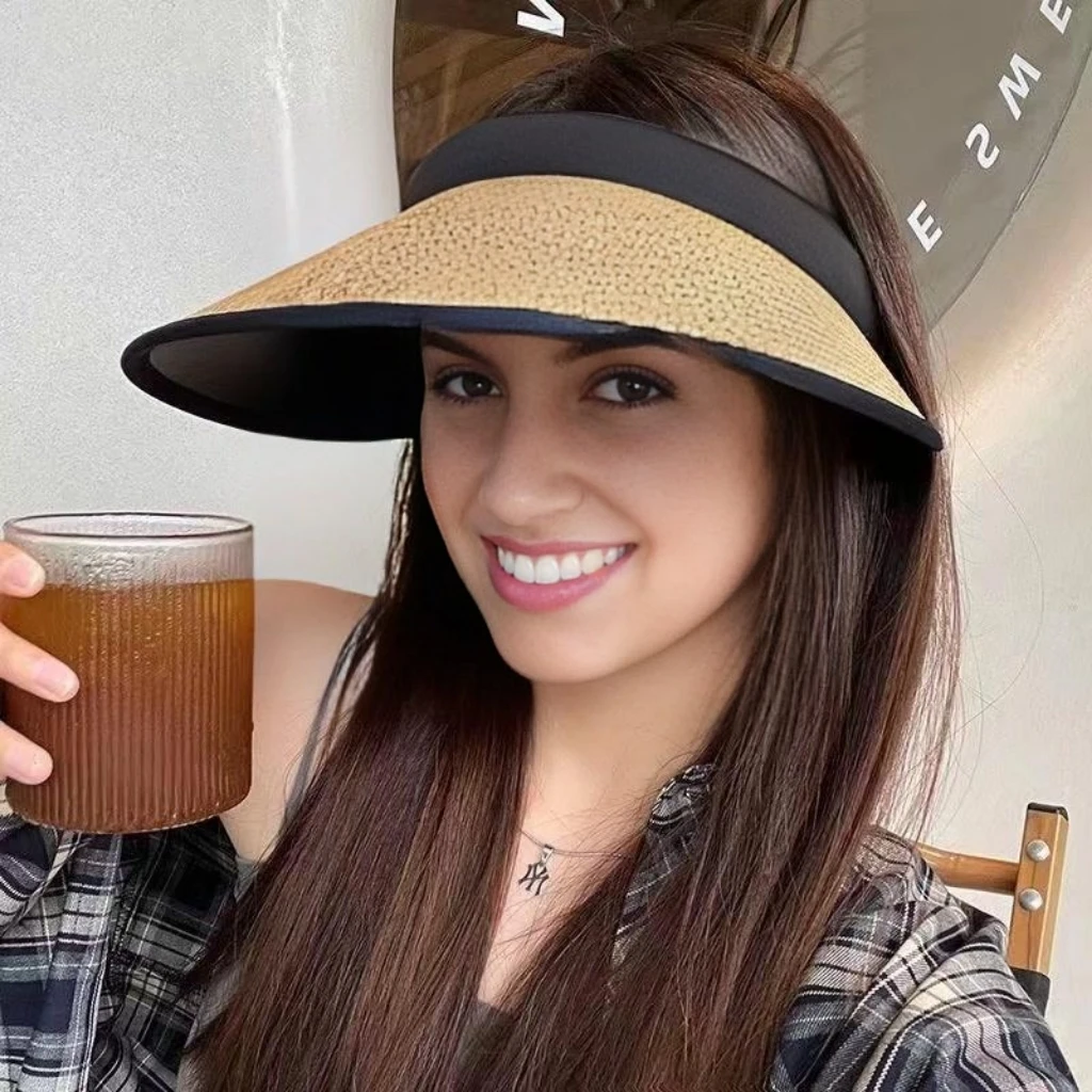 Sunshade-Sunscreen-Hat-for-Women-2024-New-Summer-Big-Brim-Anti-UV-Sun ...