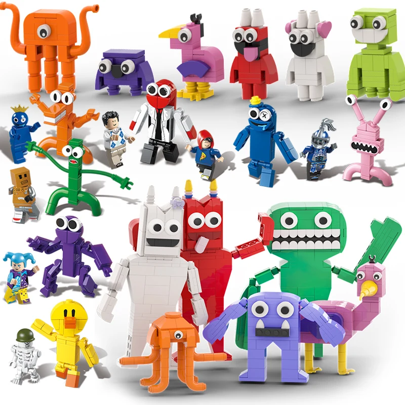 Garden-Of-Banban-Action-Figures-Building-Blocks-Toys-Banban-Series ...
