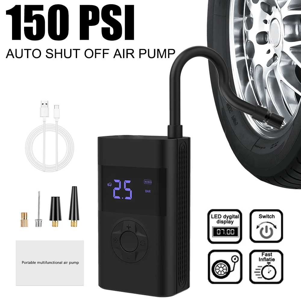 Motorcycle-Electric-Inflator-40L-min-60W-Bicycle-Tire-Fast-Inflation ...