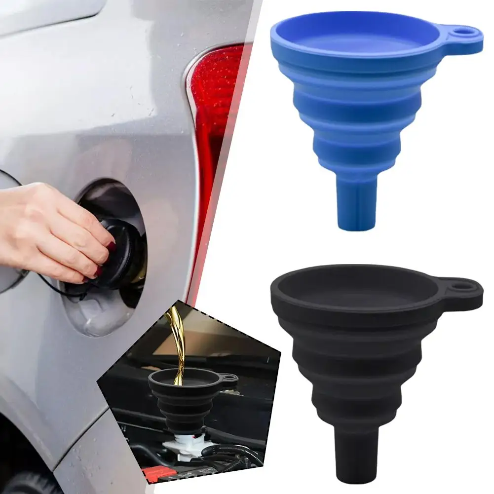 Car-Universal-Engine-Funnel-Silicone-Liquid-Funnel-Funnel-Portable ...