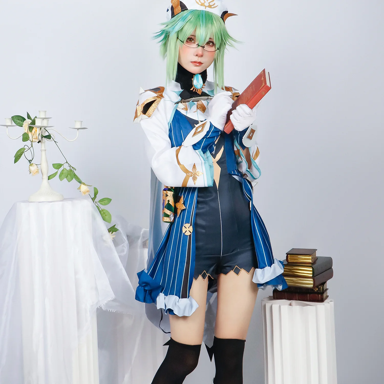 Genshin-Impact-Sucrose-Cosplay-Costume-Adult-Carnival-Uniform-Anime ...