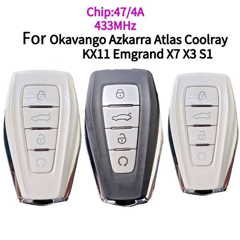 Original-Car-Keyless-Smart-Remote-Key-433Mhz-4A-47-Chip-For-Geely ...
