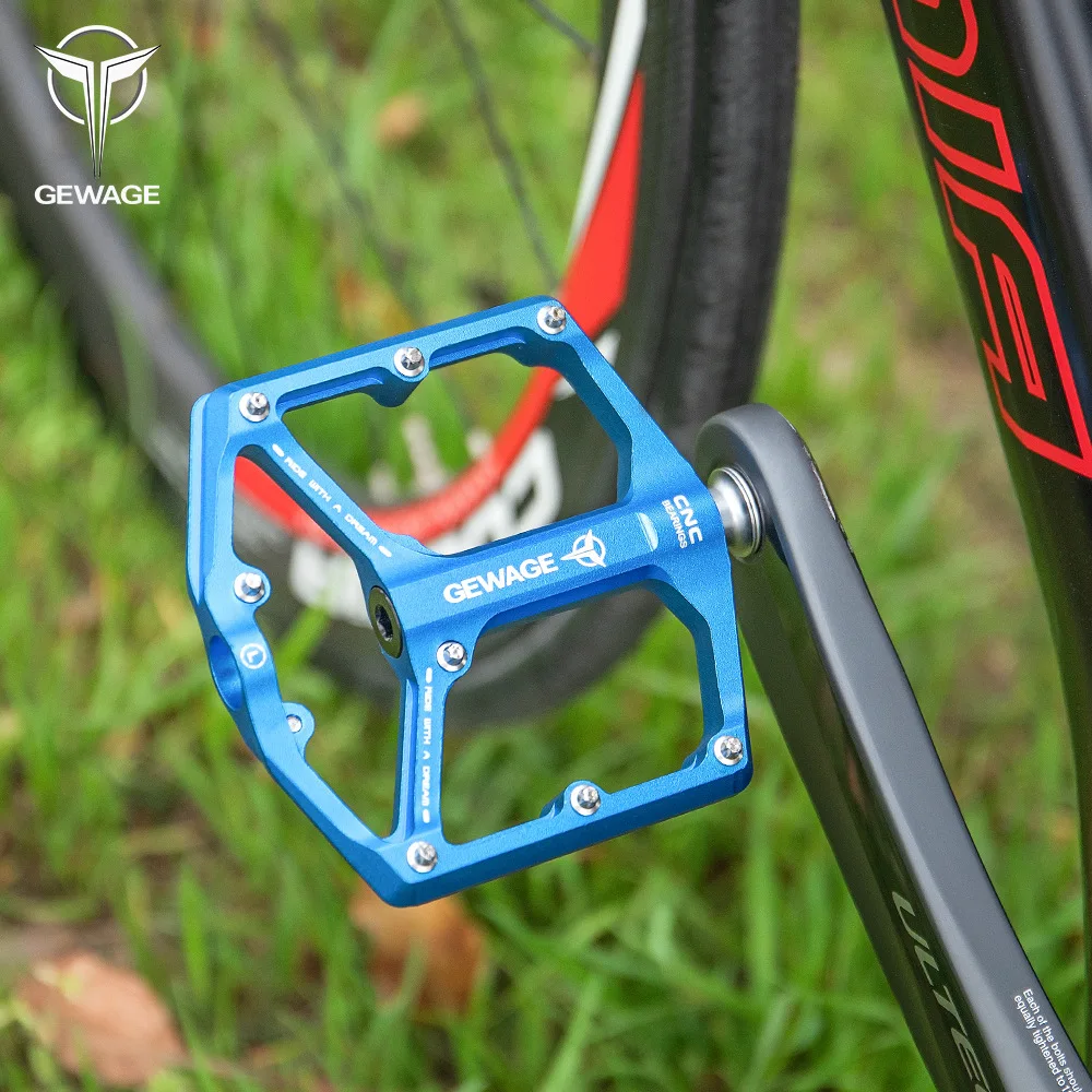 GEWAGE-Pédales de vélo de montagne ultralégères, CNC, alliage d ...