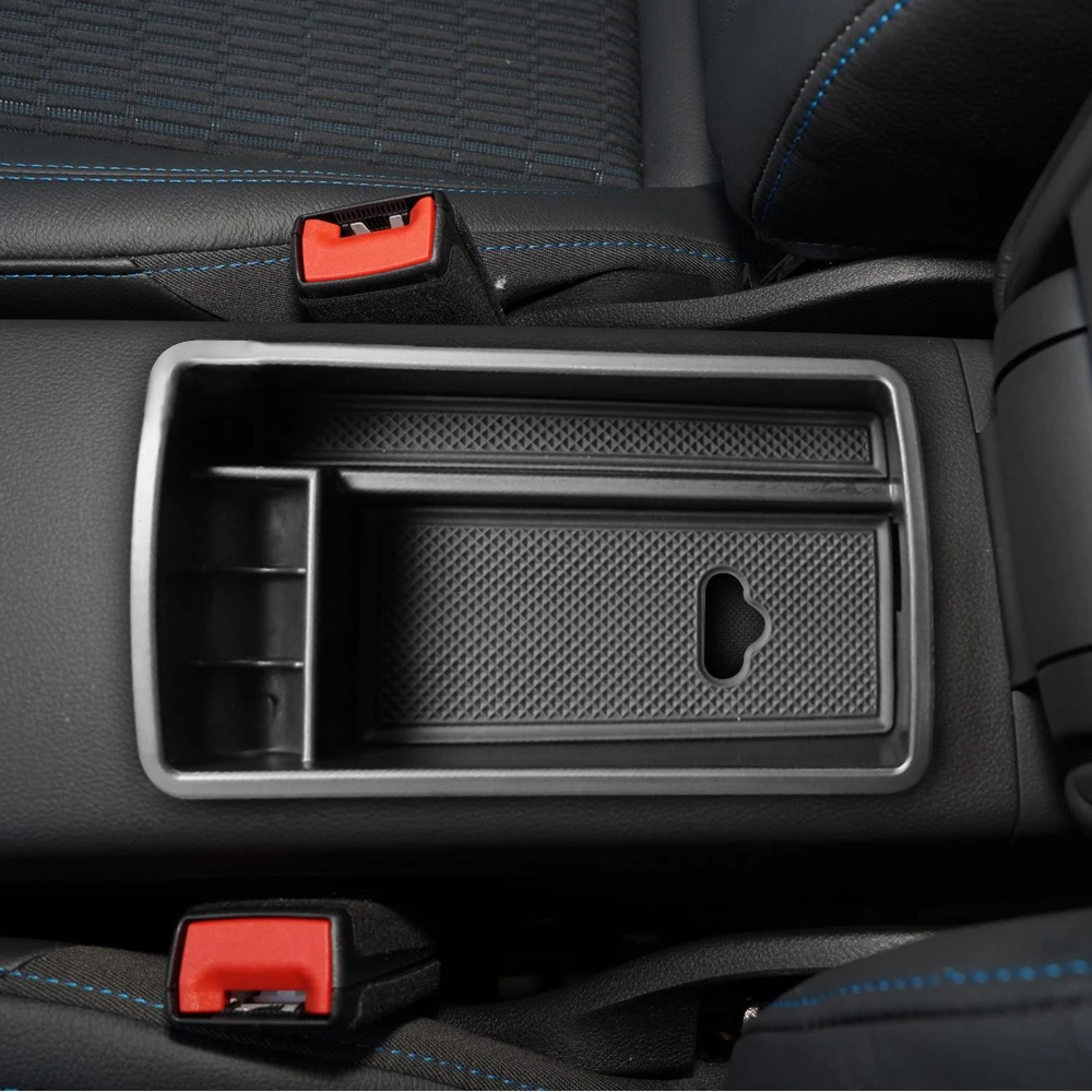 Car Central Armrest Box Storage Tray Holder Case for Audi A3 8V S3 2014 ...