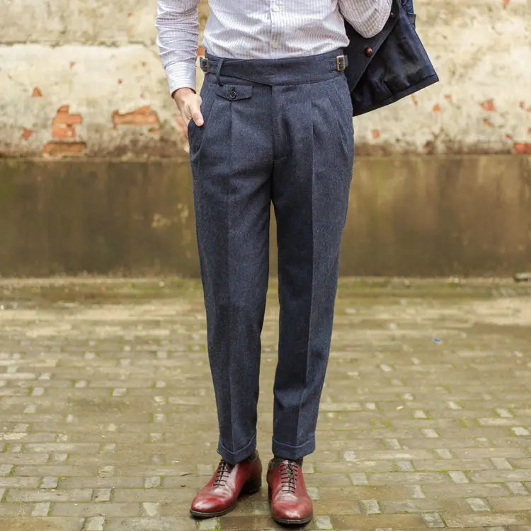 Men-2024-Autumn-Winter-Fashion-Straight-Fit-Business-Suits-Pants-Men-s ...