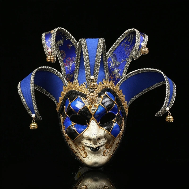 Mardi Gras Jester Masks For Men