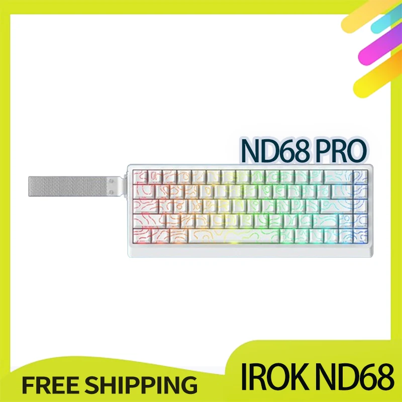 Irok Nd68 Pro /Nd 63 Max teclado con interruptor magnético 8k 0,001mm ...
