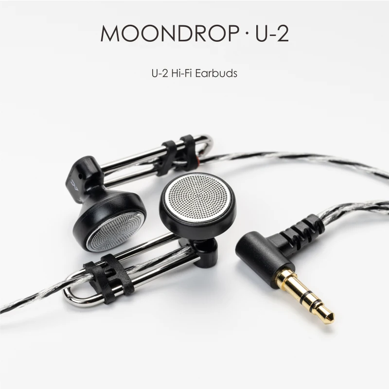 Moondrop-U2-Hifi-Earbuds-U-2-14-8mm-Dynamic-Driver-vx-upgrade-Open ...