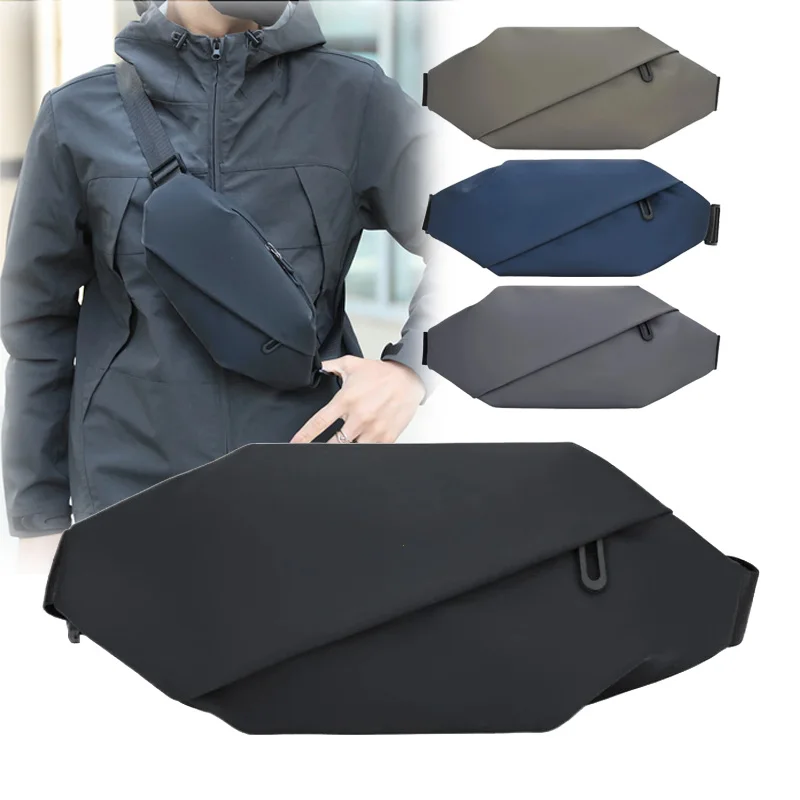 Men Minimalist Outdoor Sports Running Jogging Waist Bag Man Waterproof ...