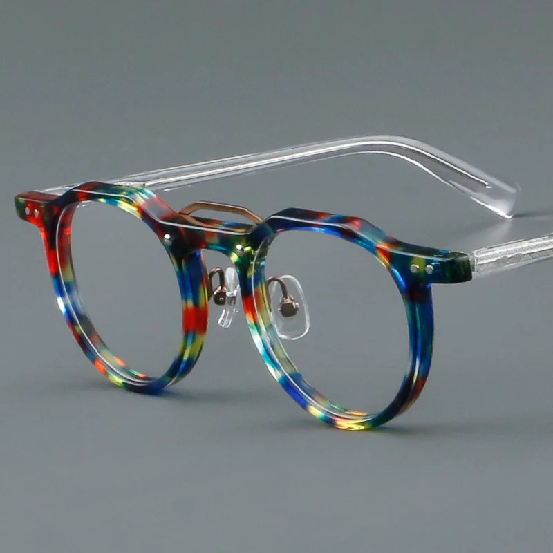 New-board-glasses-retro-frame-Japanese-glasses-5805-flat-lenses-can-be ...
