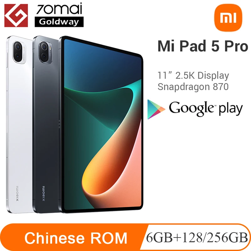 Xiaomi tablet 5 pro mi almofada 5 pro 6gb 128gb/256gb snapdragon 870 ...