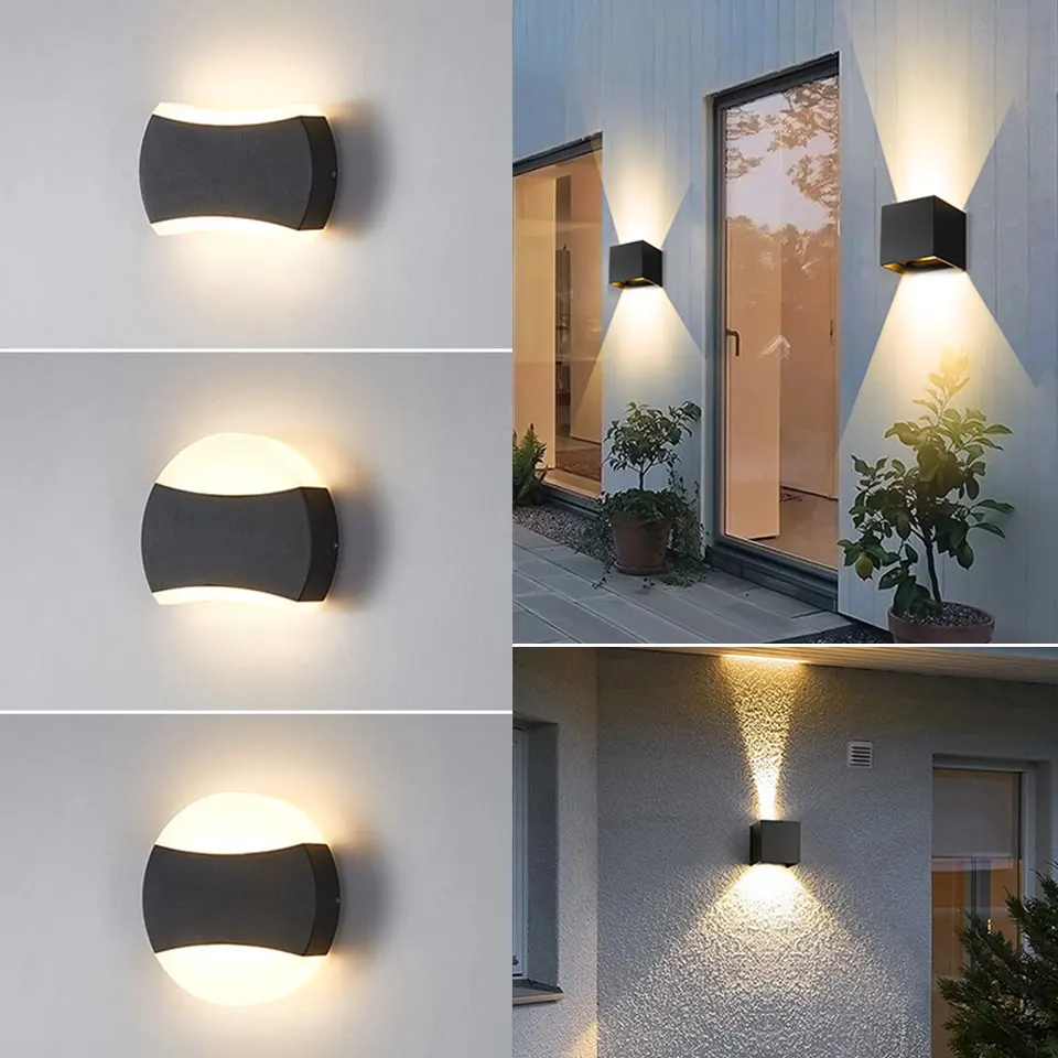 LED-Wall-Light-AC110V-220V-5W-6W-12W-Outdoor-Waterproof-IP66-Interior ...