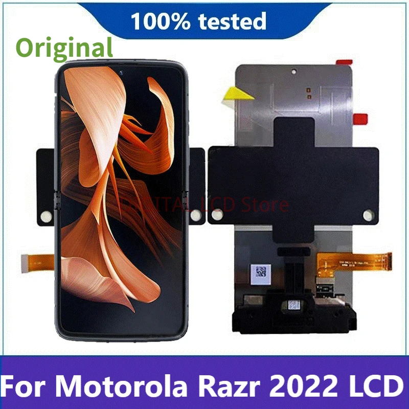NEW Original 6.7" AMOLED For Motorola Razr 2022 LCD Display Touch ...